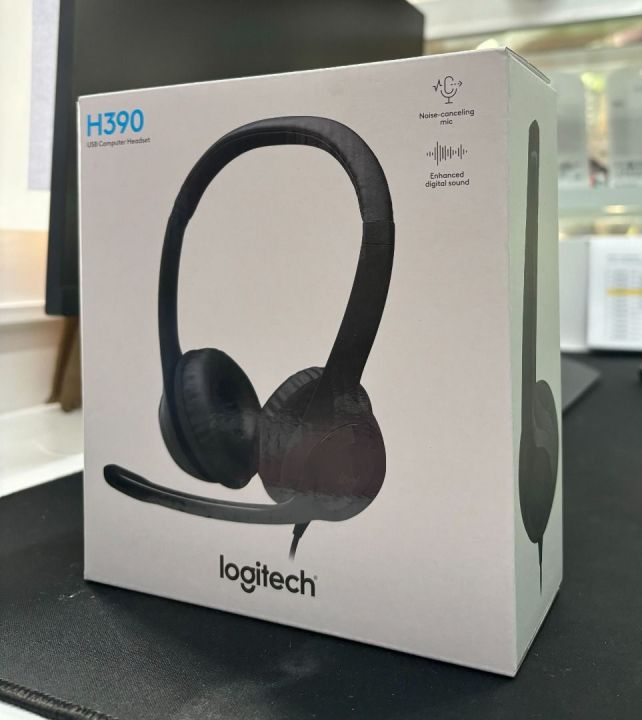 Logitech H390 USB Headset with Noise Cancelling Mic | 100% Genuine ...