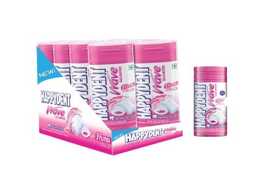 Happydent Strawberry Wave Xylitol Pocket Bottle – Fruits Flavor - 8 pcs ...