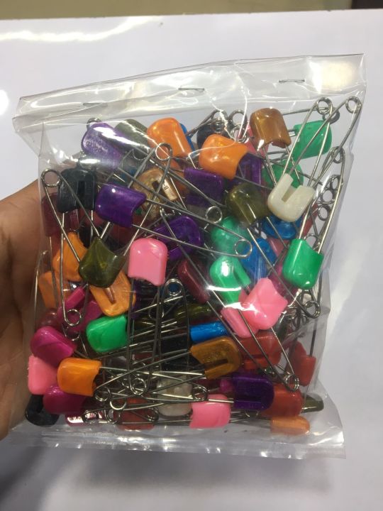 Lockpin Japan Saree Hijab Gown Brooch Japanese Steel Safety Pin - 12pcs ...