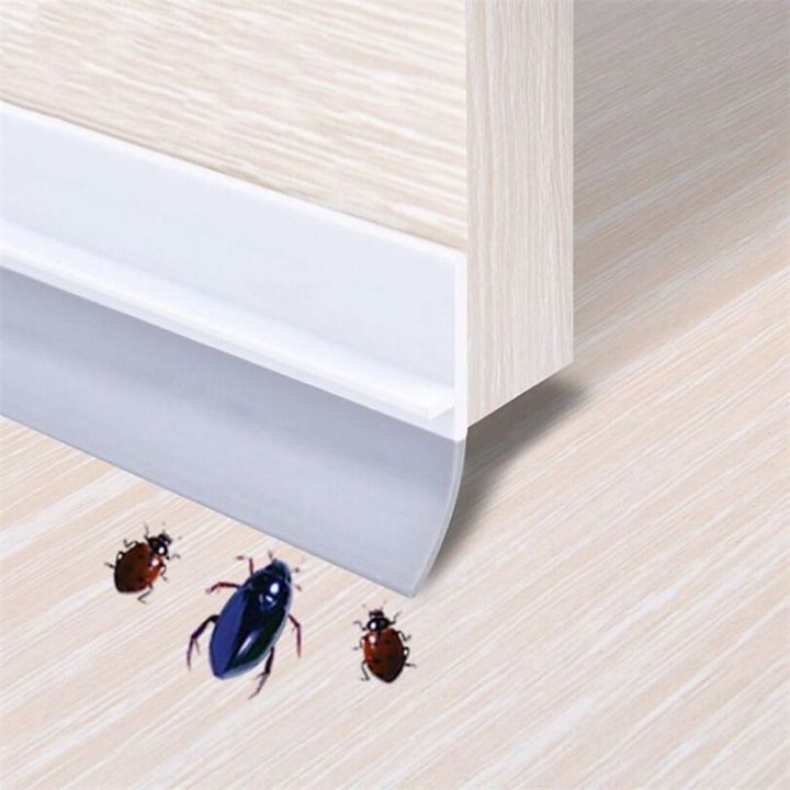 New PVC Door Seal Strip Flexible Anti Collision Door Draft Stopper ...
