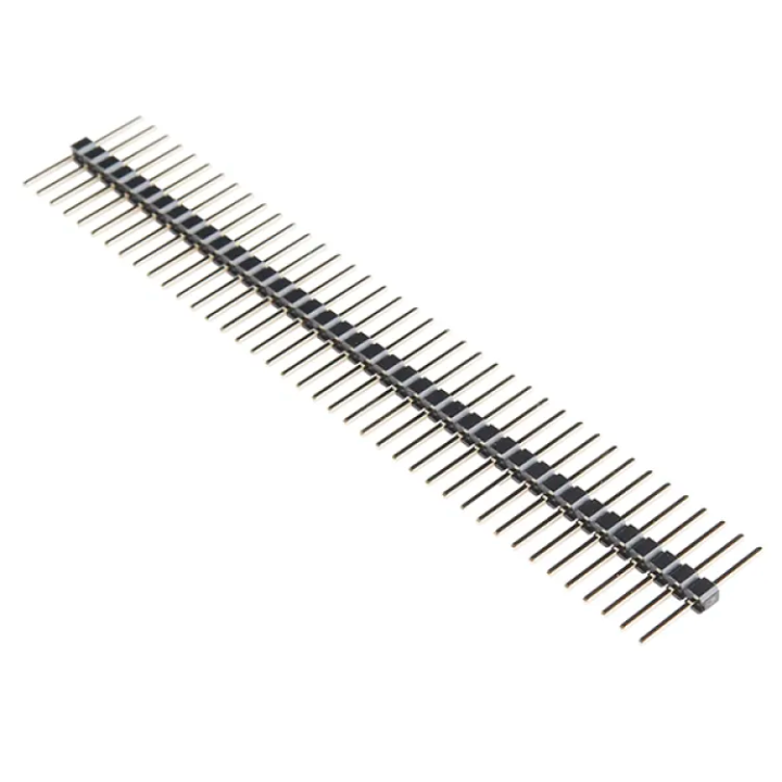 2.54mm 40 Pin Stright Male Single Row Pin Header Strip | Daraz.com.np