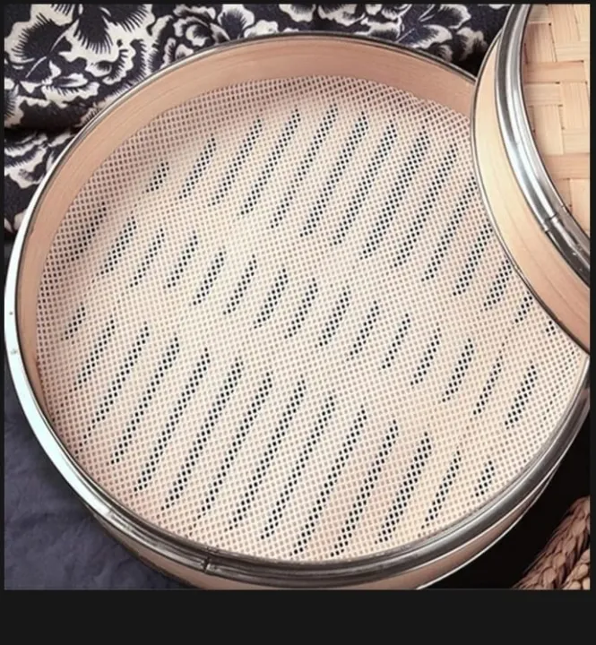 24 cm 3 Pieces Non Stick Thick Silicone Momo Jali For Steaming And ...