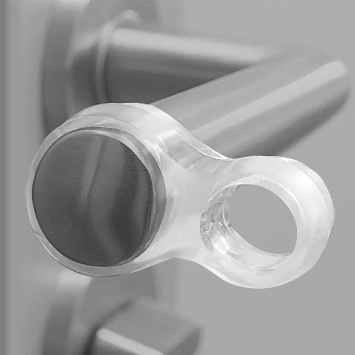 Transparent Kitchen Protection Doors Guard Safety PVC Handle Bumper ...