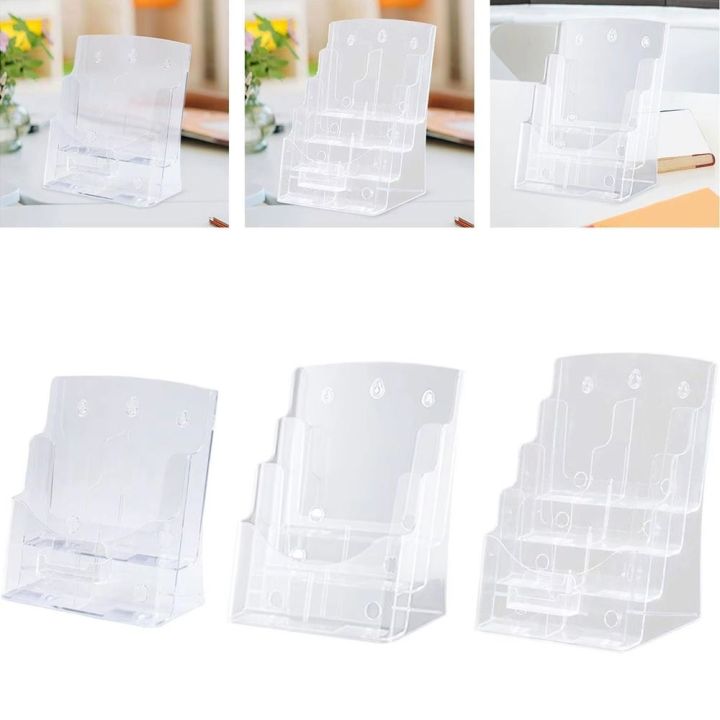 High-quality A4/A5/A6 Clear Flyers Display Stand 2/3/4 Layers Hanging ...
