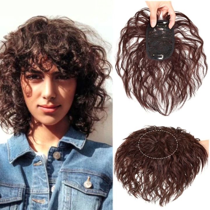 Brown Fringe Blonde Women For Hair Loss Hair Clip In Increase Hair ...