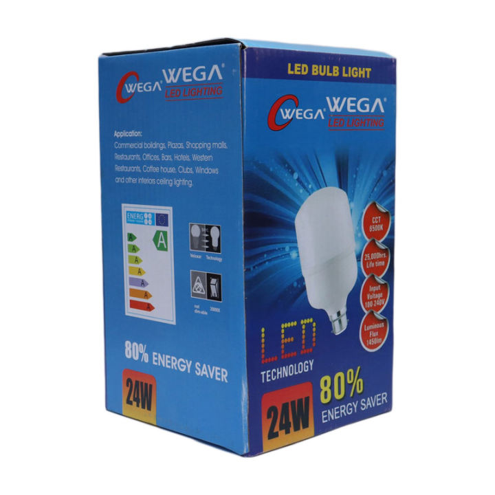 Wega 24W LED Bulb, Set Of 4 | Daraz.com.np