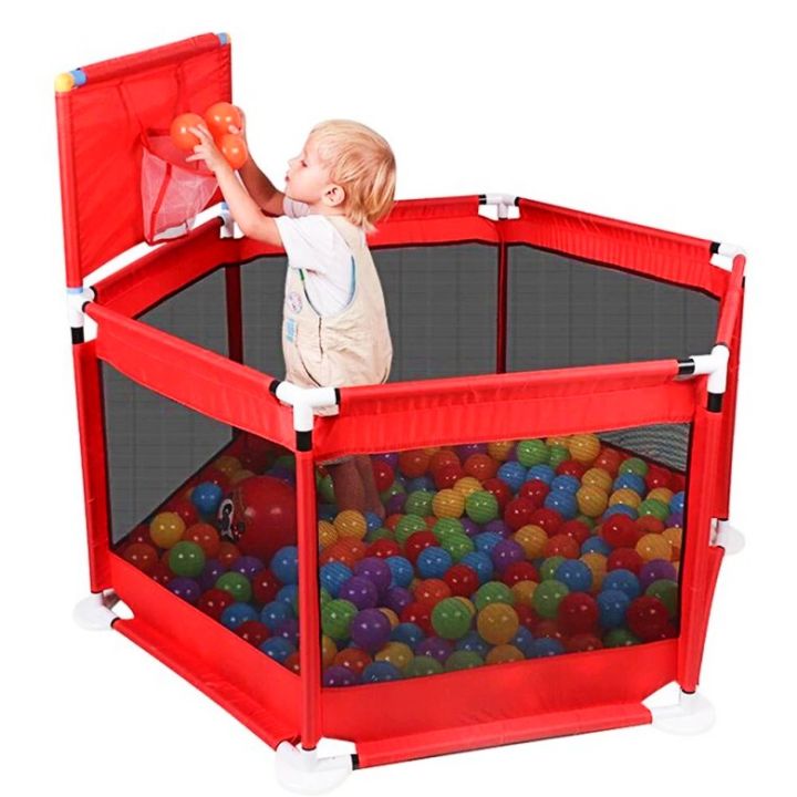 Baby Fence playpen Children's Infant Hexagonal Ball Pool | Daraz.com.np