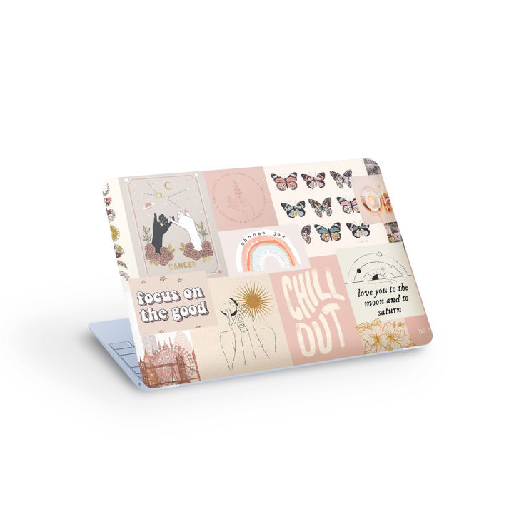 Laptop Back Sticker For Up to 15.6inch Laptop (Asthetic Collage 1 ...