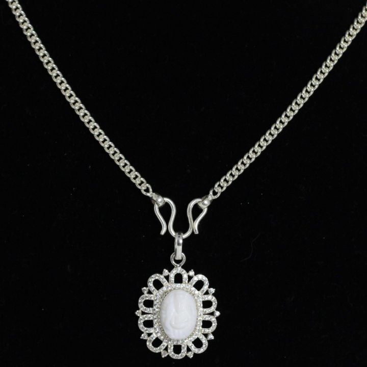 Silver ganesh locket chain | Daraz.com.np