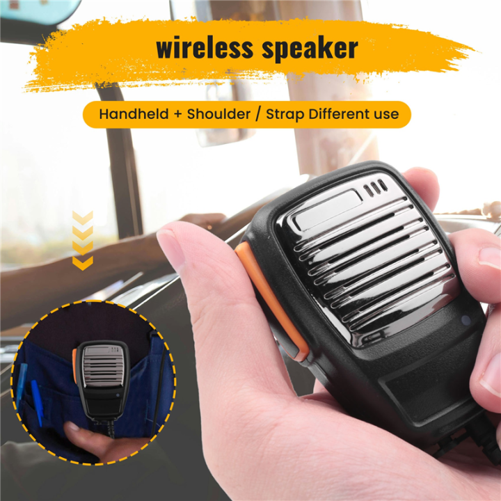 Kqueebee speaker microphone microphone for UV-5R UV5R UV-5RE UV-B6 ...