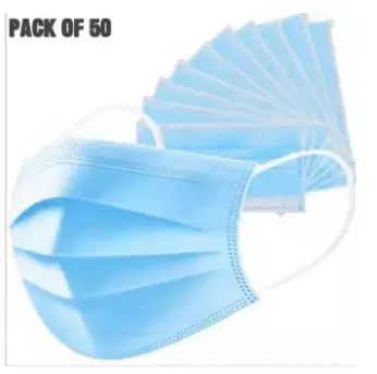 Face Mask - 50Pcs | Daraz.com.np