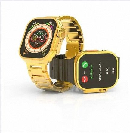 Watch 9 Ultra Gold Smart Watch Infinite 2.2 INCH NFC Bluetooth Screen ...
