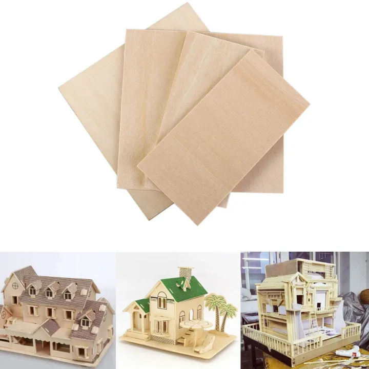 Material Supplies DIY Crafts Model Making Wood Board DIY Wood Model DIY ...