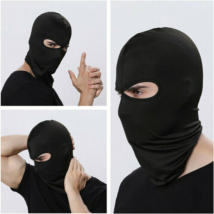 Monkey Cap Makal Topi Winter Inside Helmet Using Open Eye View Cap Set ...