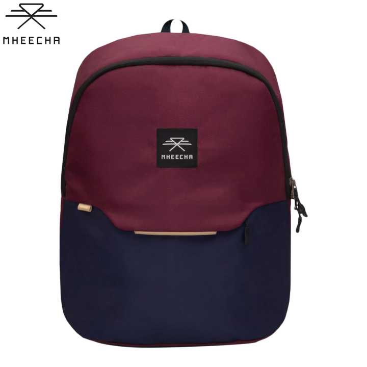 Mheecha Archer Backpack Maroon/NavyBlue | Daraz.com.np