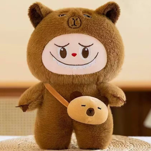Labubu Doll Cute Soft Labubu Plush Stuffed Doll Kid Toy 36 Cm (14 ...