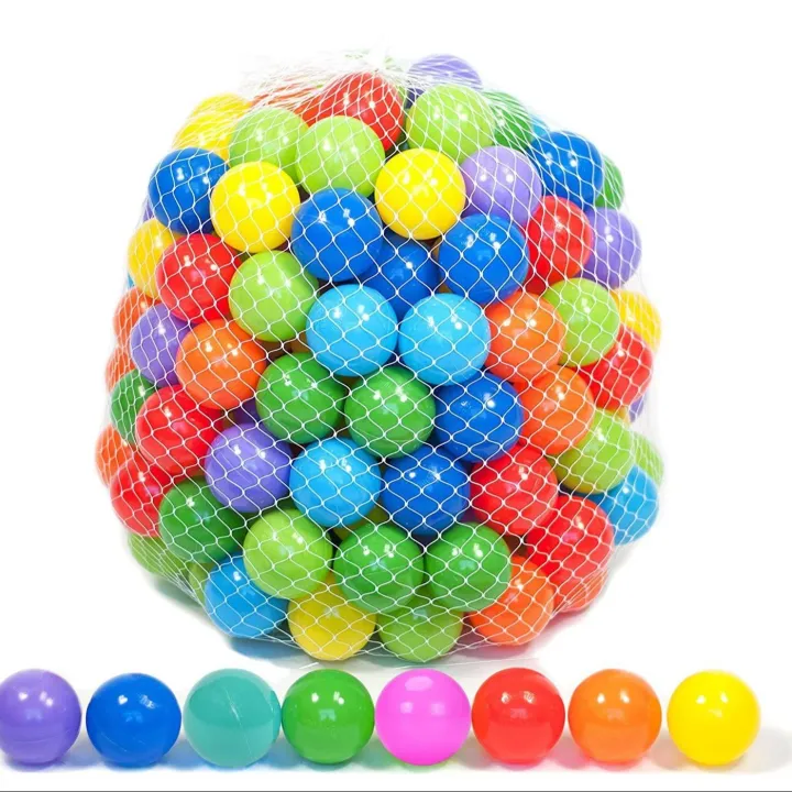 Set of 6 Psc Plastic Cricket Multicolor Bouncing Hard Balls | Daraz.com.np