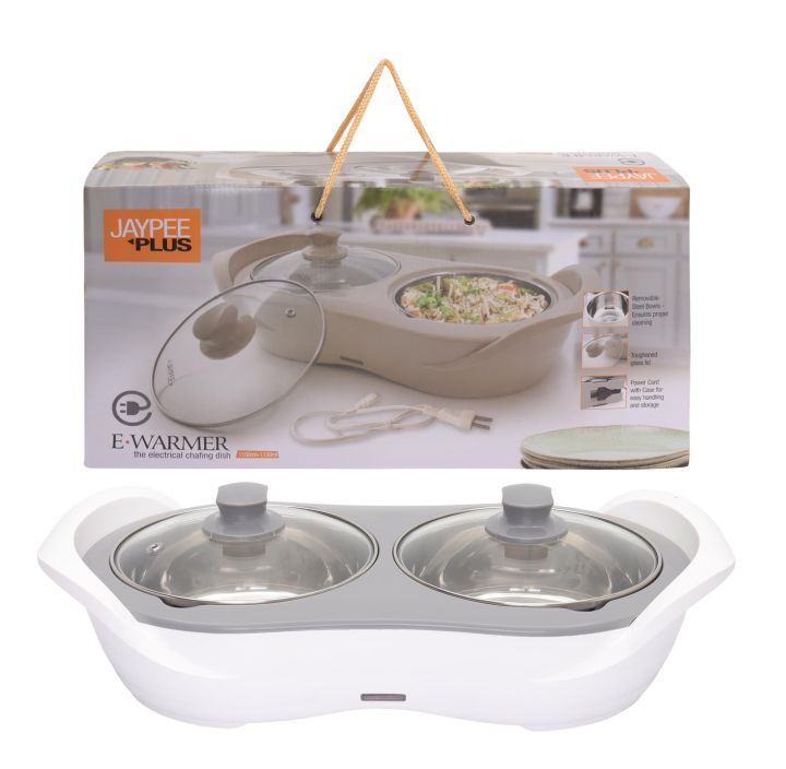 Jaypee Plus E-Warmer The Electrical Chafing Dish (1150 ml + 1150 ml ...