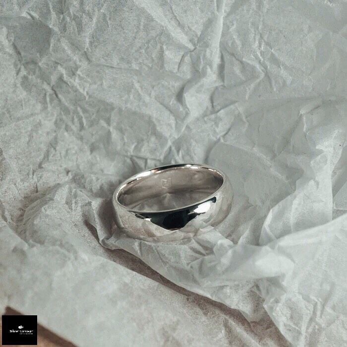Pure Silver Plain Circle Ring | Daraz.com.np