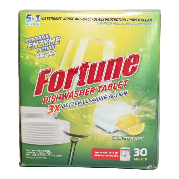 Fortune Dishwasher Tablet - 30 Tablets | Daraz.com.np