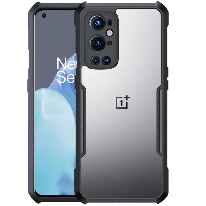 OnePlus 9 Pro Border Case With Back Transparent Cover | Daraz.com.np