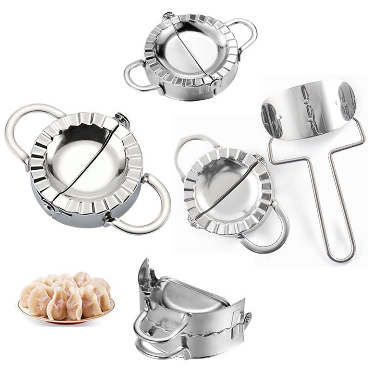 5 Pcs Momo Maker Set | Dumpling, Momos & Empanada Press Kit | Easy ...