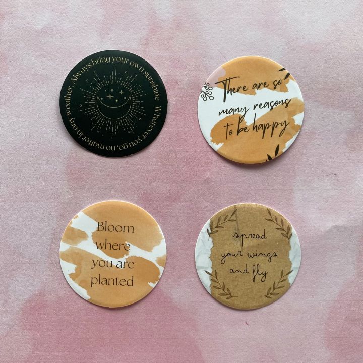 Journal - 2 Set of 4 Stickers (MKEP) | Daraz.com.np