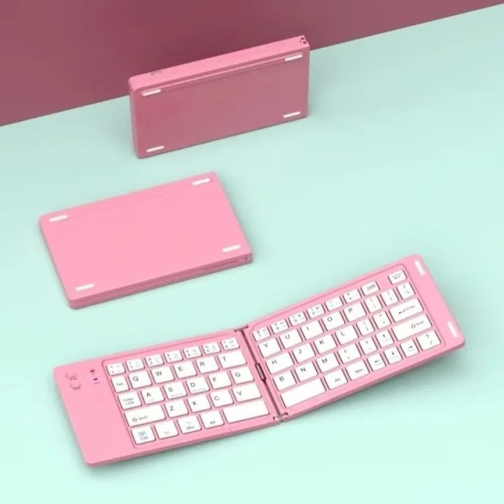 Mobile Phone Keyboard Mini Wireless Folding Keyboard Slim Design ...