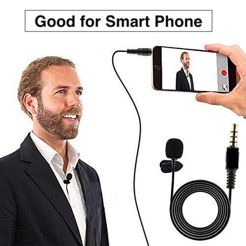 3.5 Mm Jack On Mini Microphone Clip Mike For Voice Recording Mobile ...