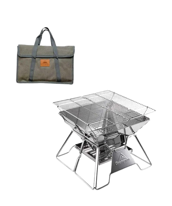 Campingmoon Portable Stainless Steel BBQ machine | Daraz.com.np