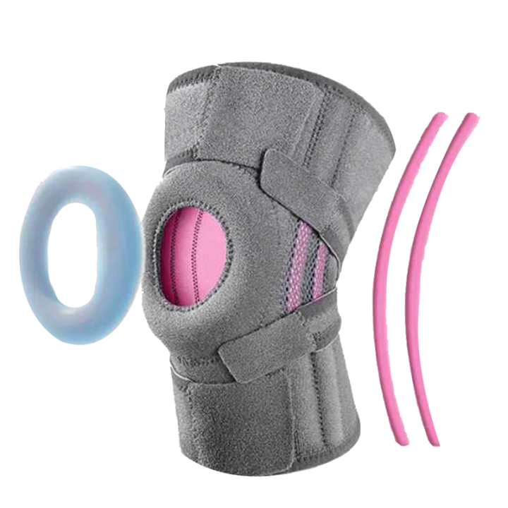 Knee Pad Upgrade Silicone Knee Pad Anti-Slip Sports Arthritis Knee ...