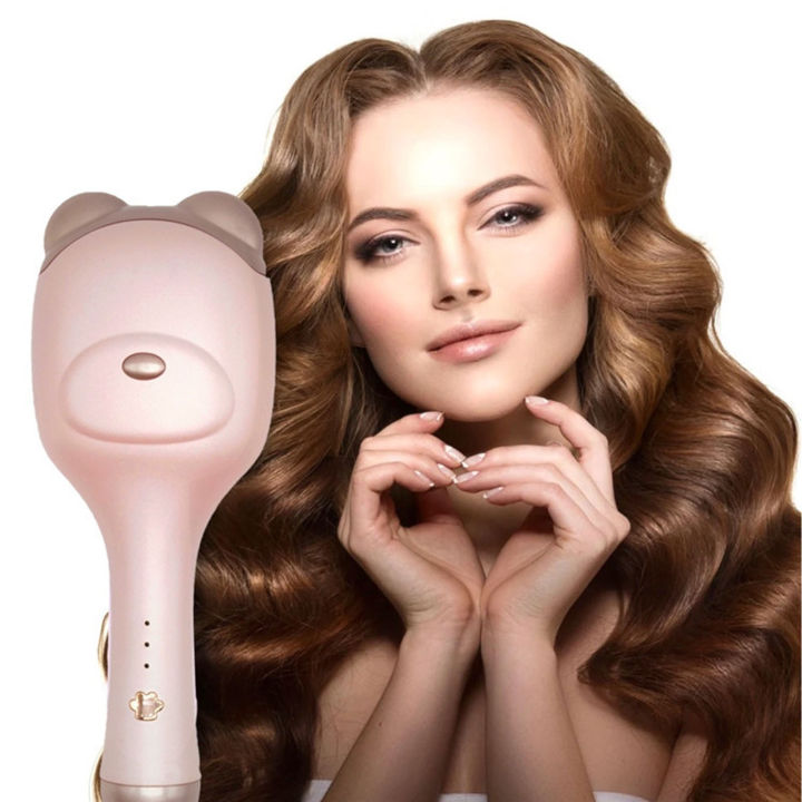 Spunky Adds-ons Curling Iron Bears 32Mm French Roll Hair Curly Stick ...