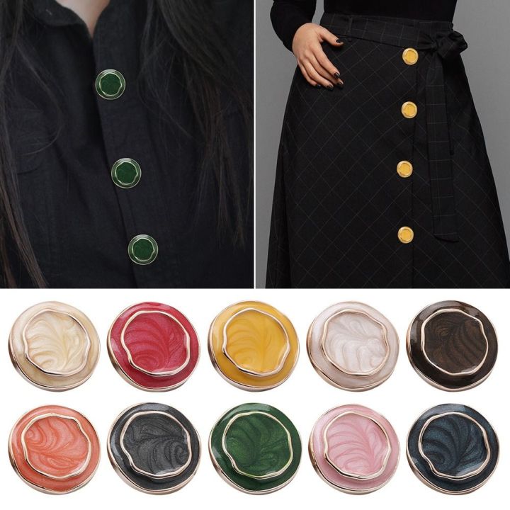 20Pcs Plastic Ornaments DIY Sewing Accessories Needlework Shirt Buttons ...