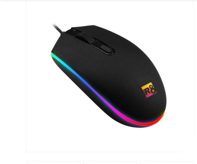 R8 1605 Gaming Mouse | 2400 DPI | USB Wied | 4D Buttons | Black | Daraz ...