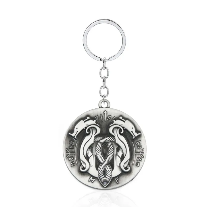 God of War Ragnarok Keychain Kratos Leviathan Axe Blades of Chaos Key ...
