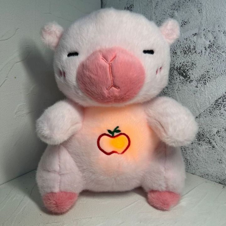 Funny Capybara Plush Doll Soothing Sleeping Capybara Toy Plush Capybara ...