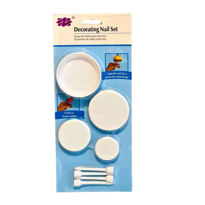 Bakers' Creation Cake Icing Decorating Nail Set/ Cake Cupcake Stand ...