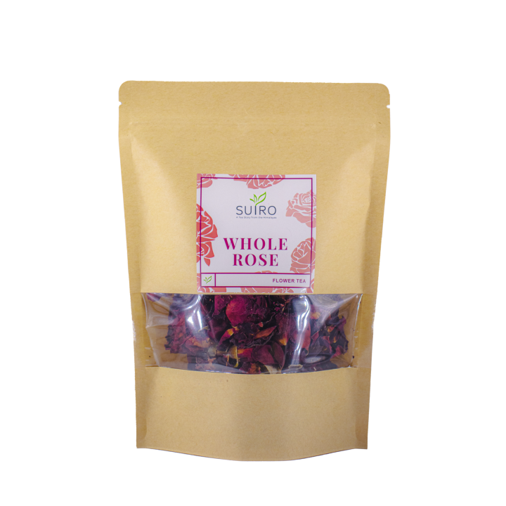 Whole Rose Flower Tea Suiro Teas Net Weight 35gm | Daraz.com.np
