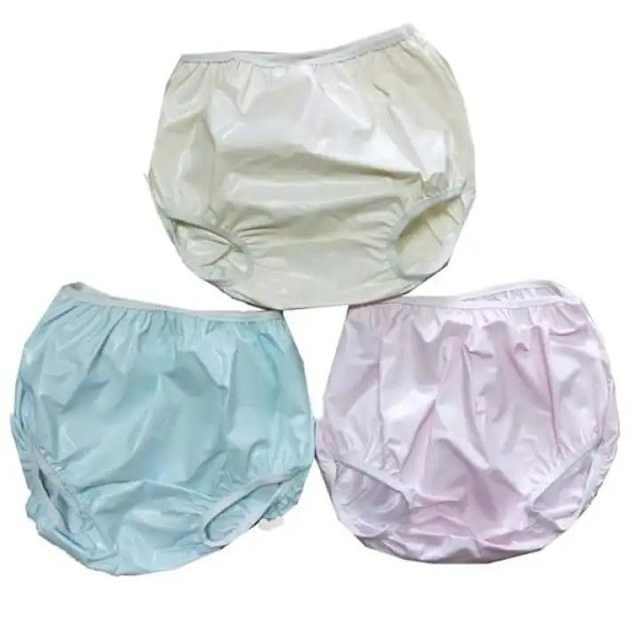 Reusable Washable Plastic Pants/Diapers (Plain Multicolor) - Assorted ...
