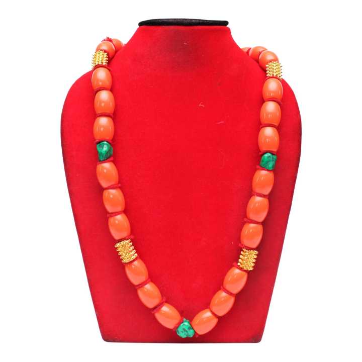 Pigumala Border Gold Plated Traditional Mala For Women | Daraz.com.np