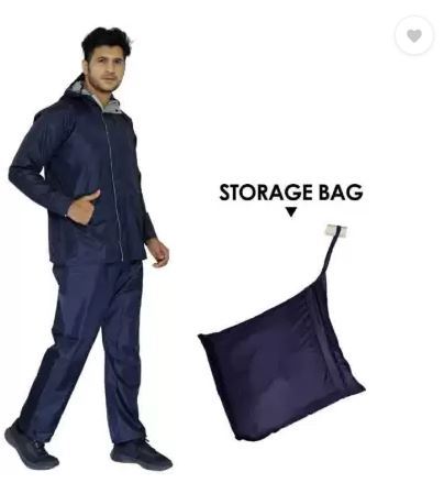 Durable Layers Waterproof Rain Wear Coat Men's Rain Jacket Trouser Rain ...