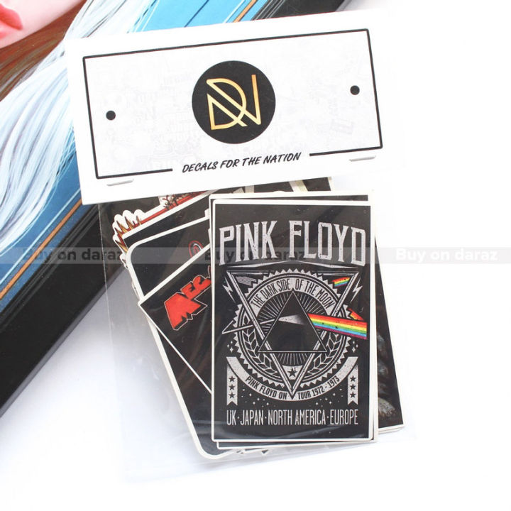 Sticker Pack Band 2 Decals Waterproof Sticker Set- 10 pcs Sticker Pack ...