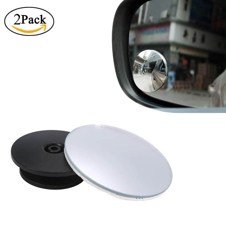Blind Spot Mirrors HD Glass Wide Angle Rear View Adjustable Convex ...