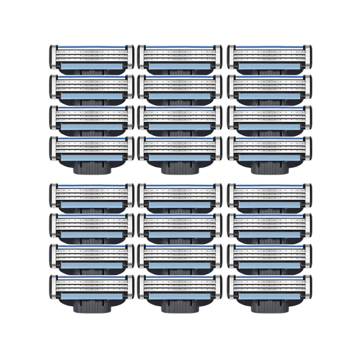 Three-ply men's manual razor blades 4~28 heads set for mach3 turbo ...