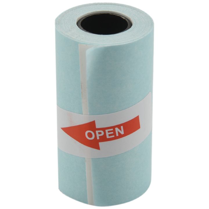 OUMERY 12 Rolls Sticker Thermal Paper 57mm x 30mm Self-Adhesive Thermal ...
