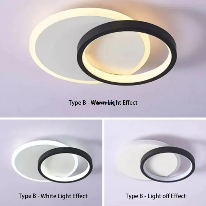 Modern Metal LED Aisle Light 90-260V Luxury Creative Ceiling Lamp ...