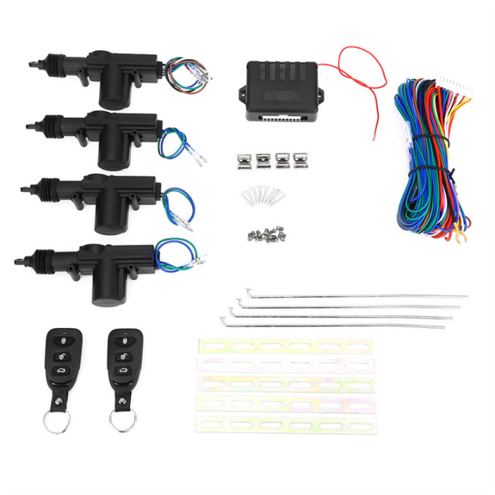 Car Lock Door Remote Control Keyless Entry System Locking Kit with 4 ...