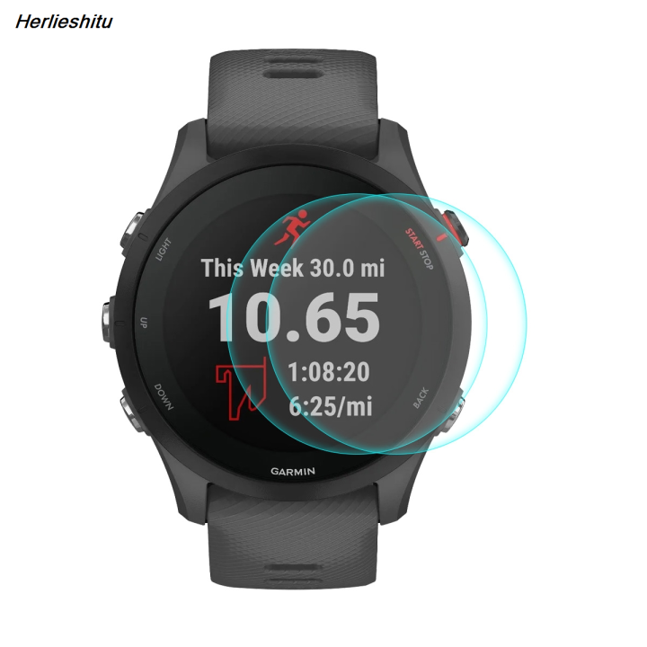 Herlieshitu 2 PCS For Garmin Forerunner 255 ENKAY 0.2mm 9H Bargain ...