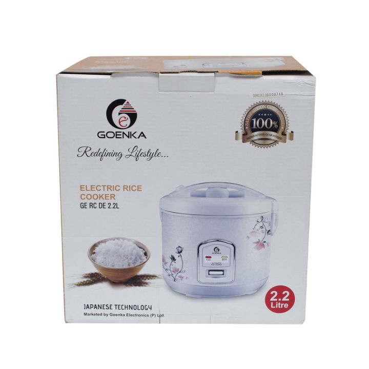 Goenka Electric Rice Cooker 2.2L | Daraz.com.np