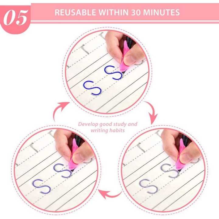 Reusable Practice Copybook for Kids 13x19 cm - The Print Handwiriting ...